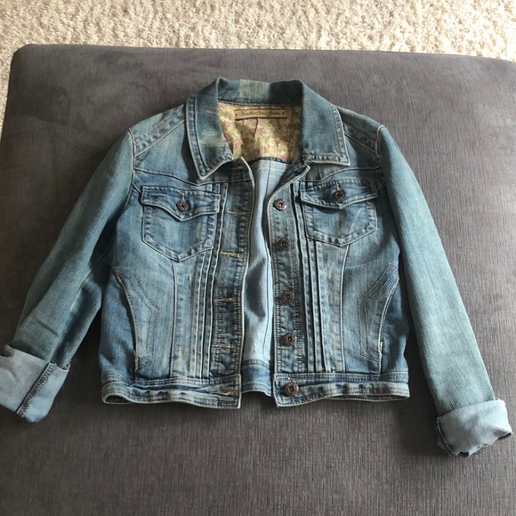Vanilla Star | Jackets & Coats | Cropped Distressed Soft Jean Jacket S ...